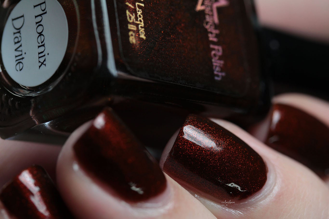 Phoenix Dravite - Brown Color Shifting Polish, Red to Green Shimmer ...