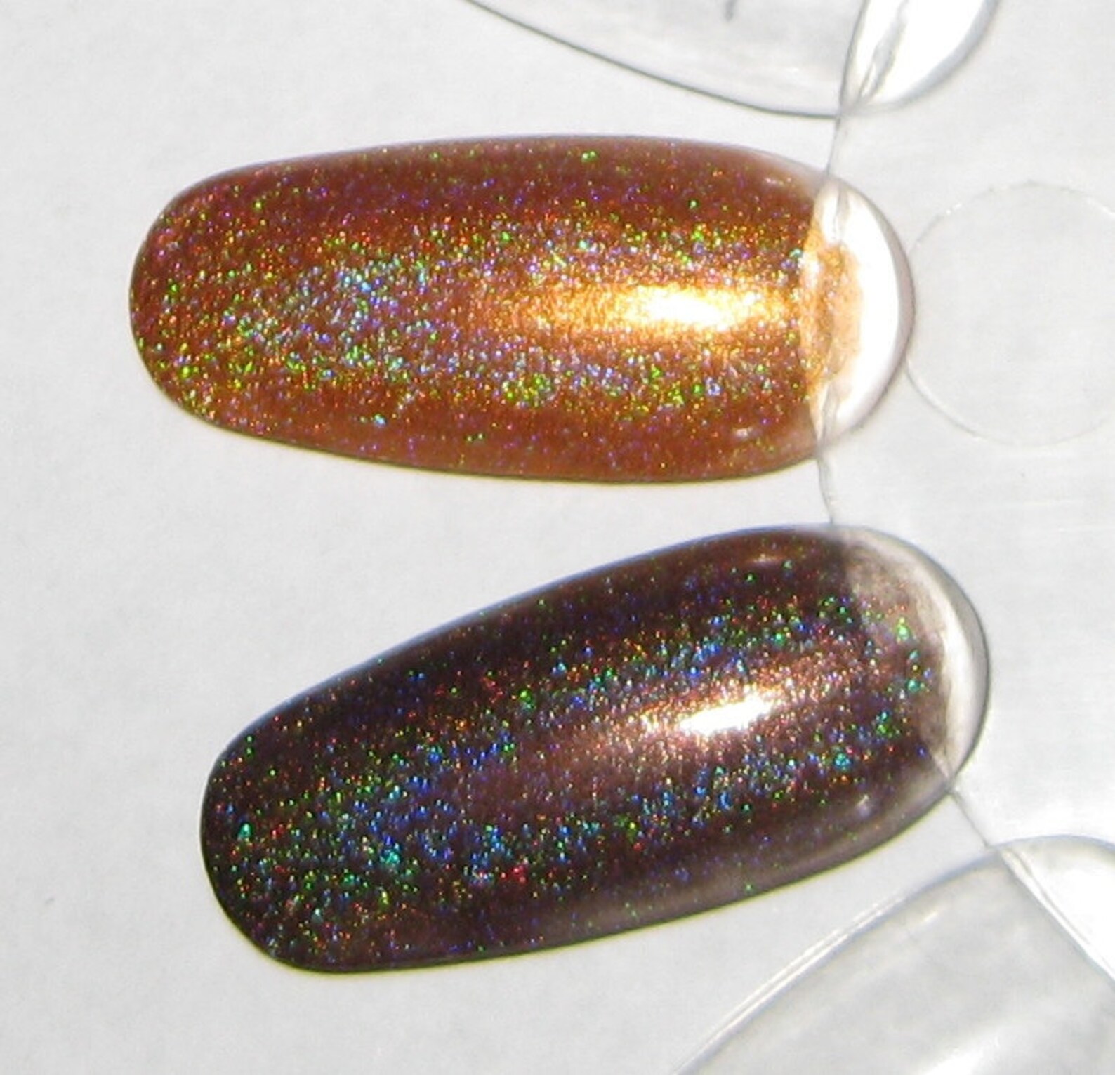 Blaze Crystal Orange Holographic Polish Indie Nail Lacquer - Etsy