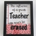 Personalized Teacher Appreciation Gift the Influence of a Good/great ...