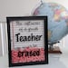 Personalized Teacher Appreciation Gift the Influence of a Good/great ...