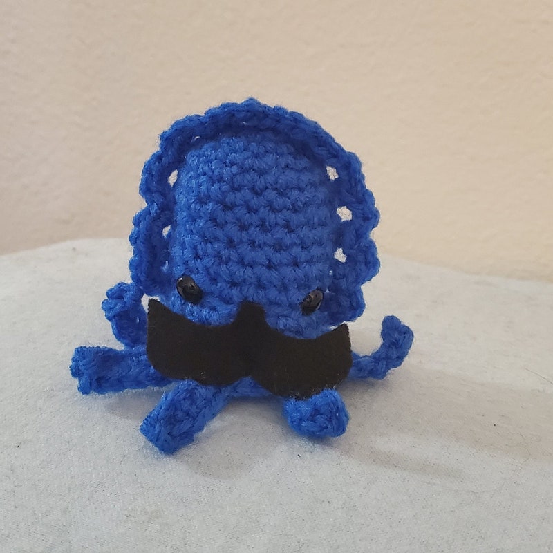 Mustache Octopus - Etsy