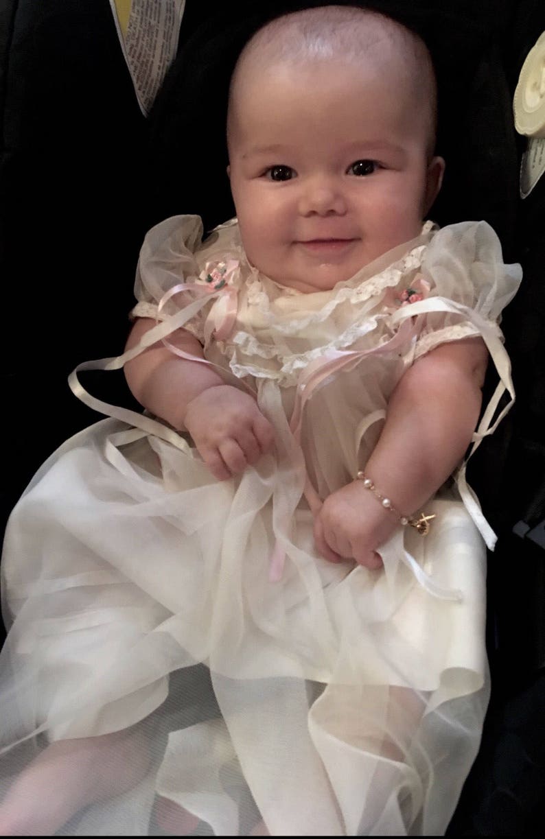 Personalized Gold and Pearl Baby Bracelet-initial Bracelet-baby Shower ...