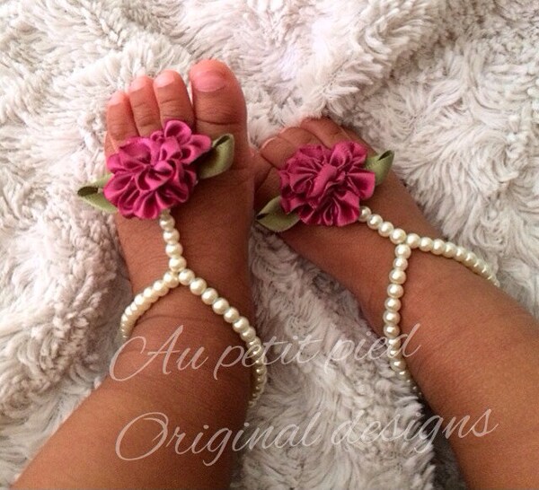 Baby Lace Barefoot Sandals Toddler Footless Sandals Kids - Etsy Canada