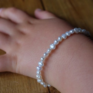 Fresh Water Pearl Necklace and Bracelet for Baby and Child,babies First ...