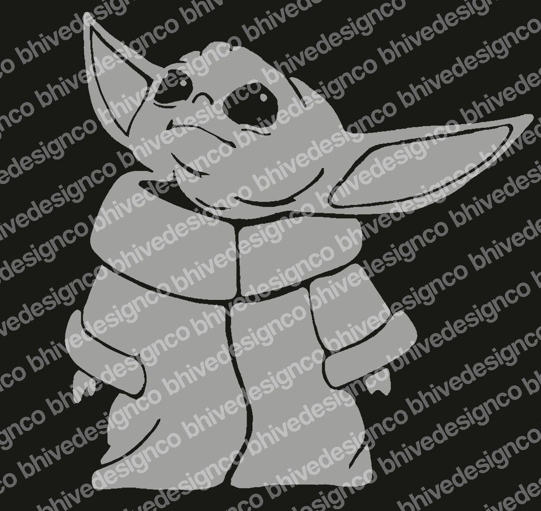 Grogu Svg Baby Yoda Svg Mandalorian Svg Star Wars Svg Cut File Cricut ...