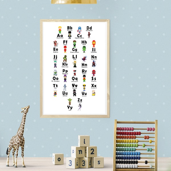 Superhero Decor - Etsy