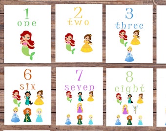 Flash Cards, Princess, Alphabet Cards, Learning Toys, Educational Toys ...