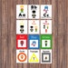 Flash Cards, Superhero, Alphabet Cards, Learning Toys, Educational Toys ...