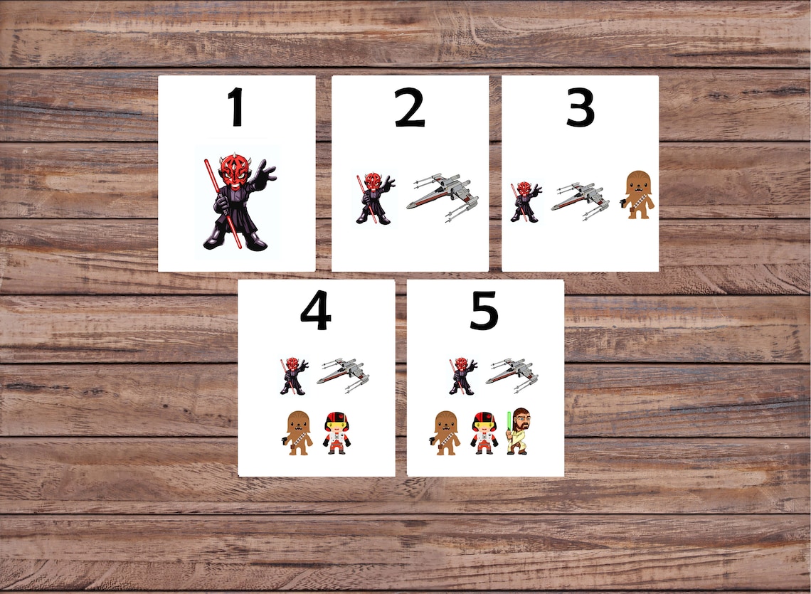 Flash Cards, Star Wars, Alphabet Cards, Learning Toys, Educational Toys ...