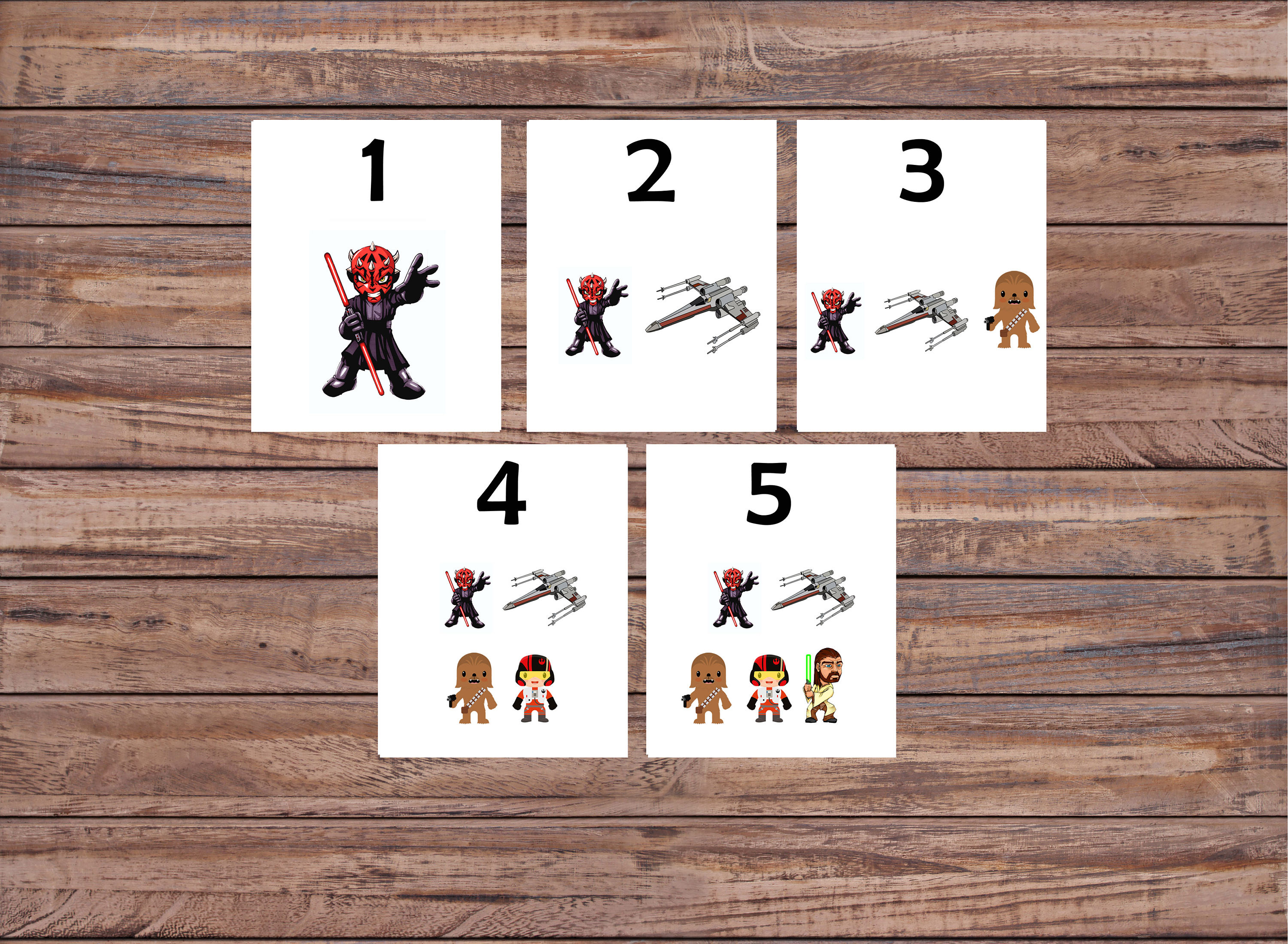 Flash Cards, Star Wars, Alphabet Cards, Learning Toys, Educational Toys ...