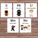 Alphabet Flash Cards, Montessori Toys, Star Wars, Digital Download ...