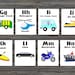 Flash Cards, Transportation, Alphabet Cards, Learning Toys, Educational ...