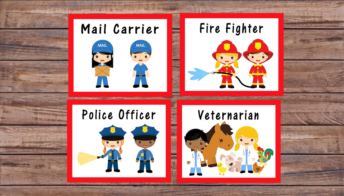 Preschool Learning Flash Cards, Printable Learning Cards, Community ...