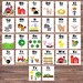 Printable Preschool Flash Cards, Farm Animals Learning Numbers ...