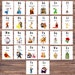Beauty & Beast Alphabet Flash Cards, Princess Learning Toys, Printable ...