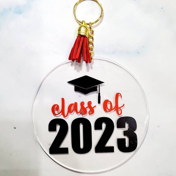 Graduation Keychain - Etsy