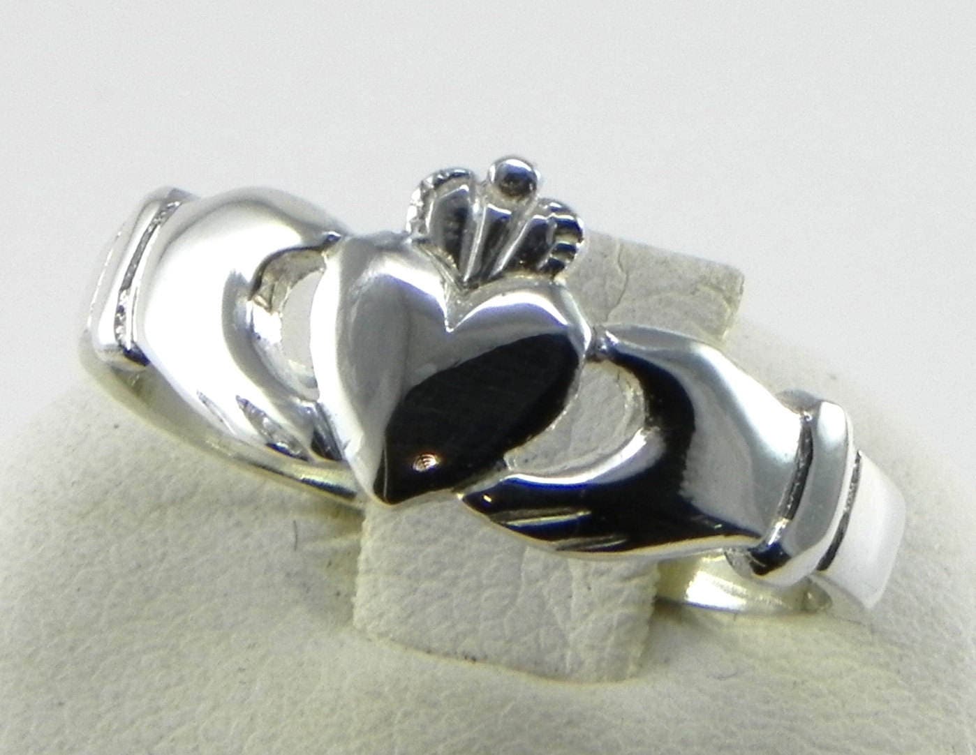 Claddagh Ring -sterling Silver 925 - Quality Made in Italy - Etsy