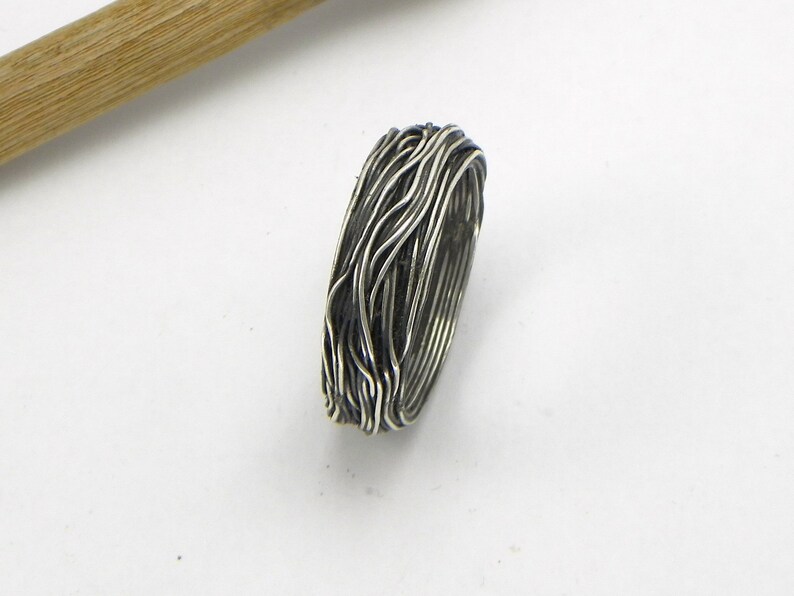 STRAW Ring in Silver - Etsy