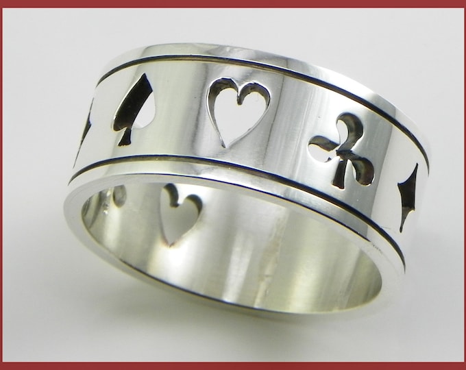 Pocker Ring in Silver 925 - Made in Italy - Etsy