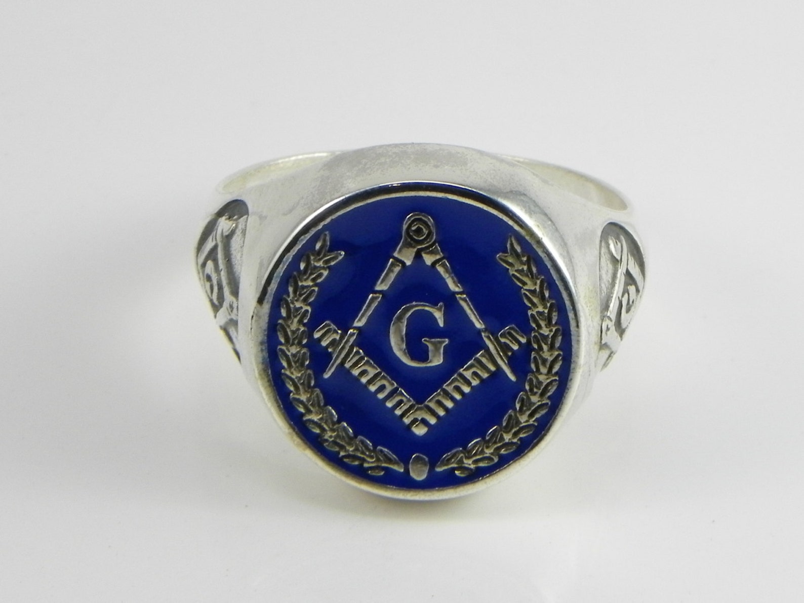 Freemasons Ring Sterling Silver 925 Made in Italy - Etsy