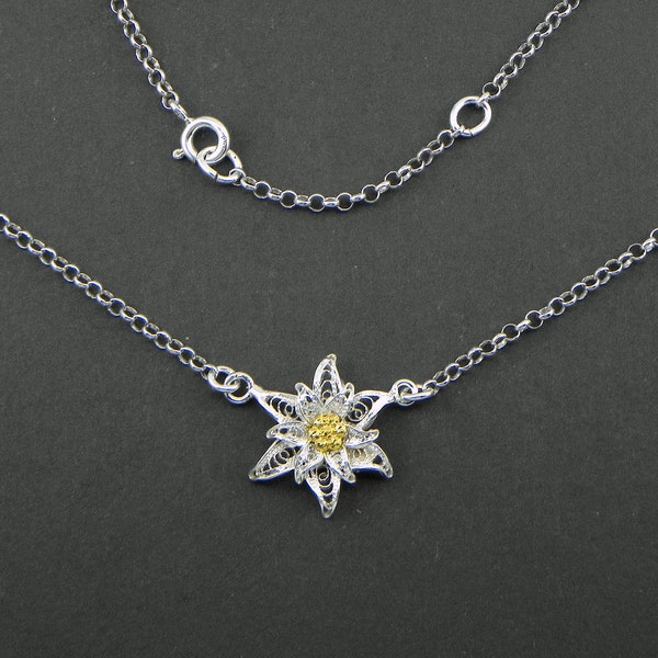 Edelweiss Necklace - Etsy