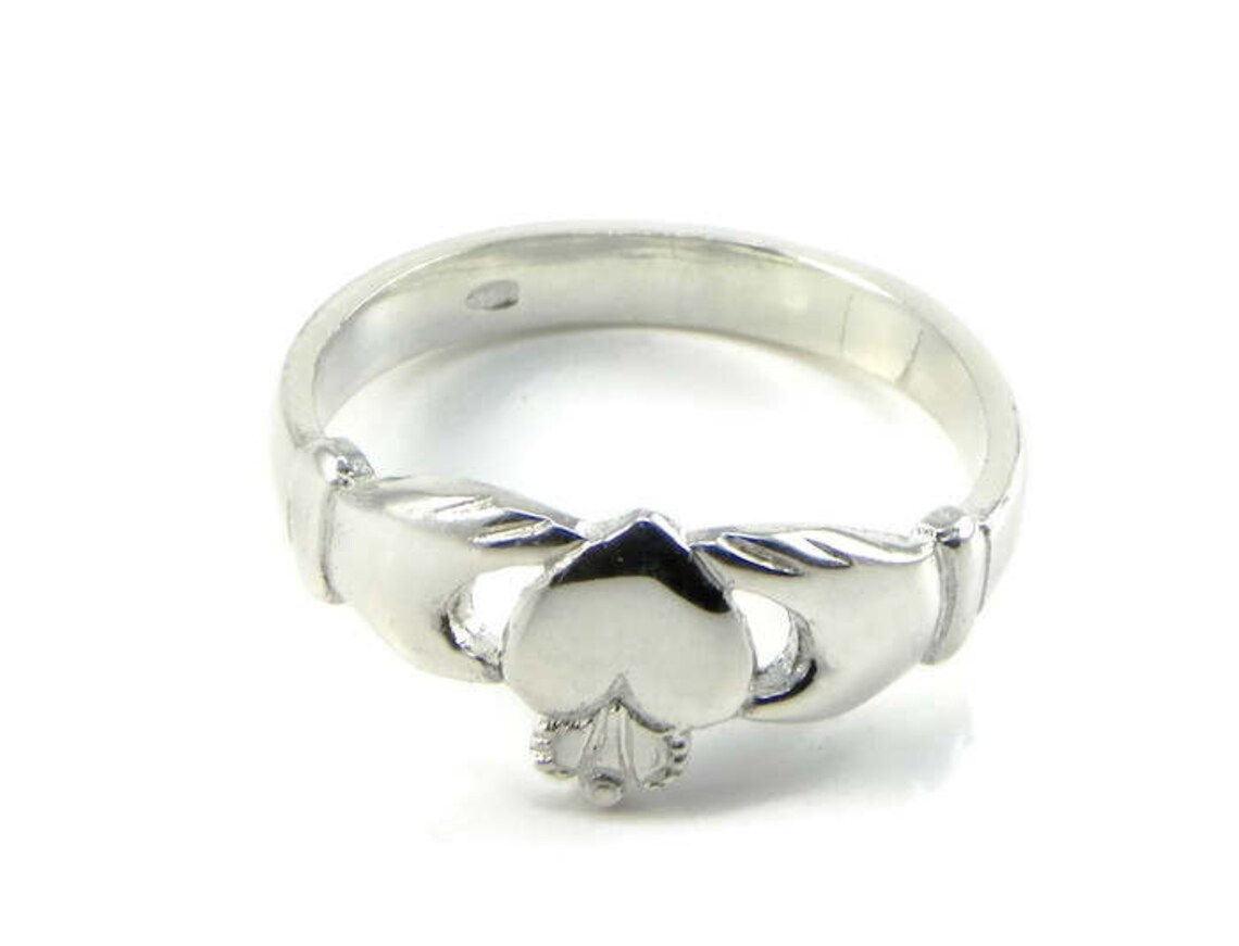 Claddagh Ring -sterling Silver 925 - Quality Made in Italy - Etsy