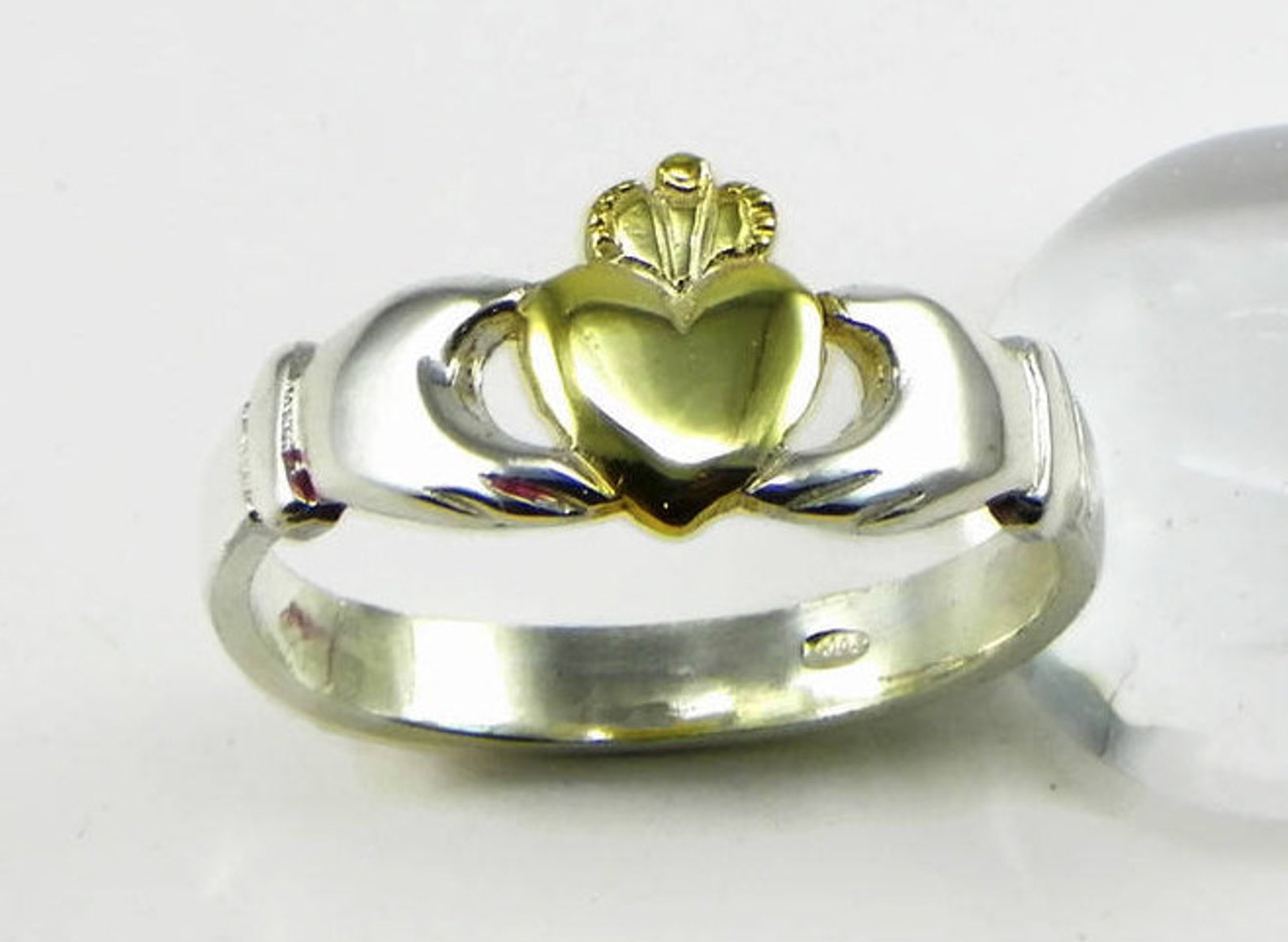 Claddagh Ring -sterling Silver 925 - Quality Made in Italy - Etsy