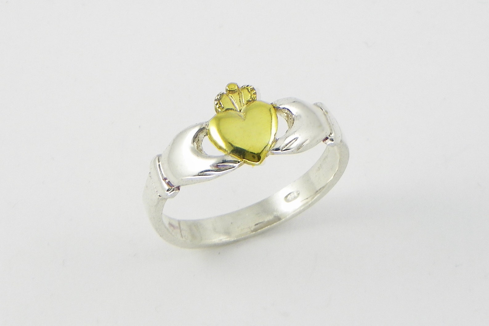 Claddagh Ring -sterling Silver 925 - Quality Made in Italy - Etsy