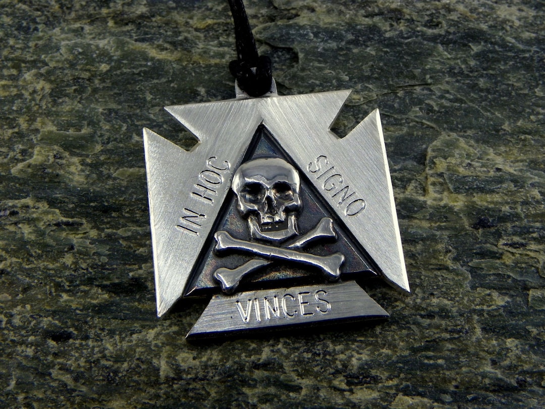 Masonic Templar Cross "in Hoc Signo Vinces " - Made in Italy - Etsy