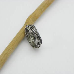 STRAW Ring in Silver - Etsy