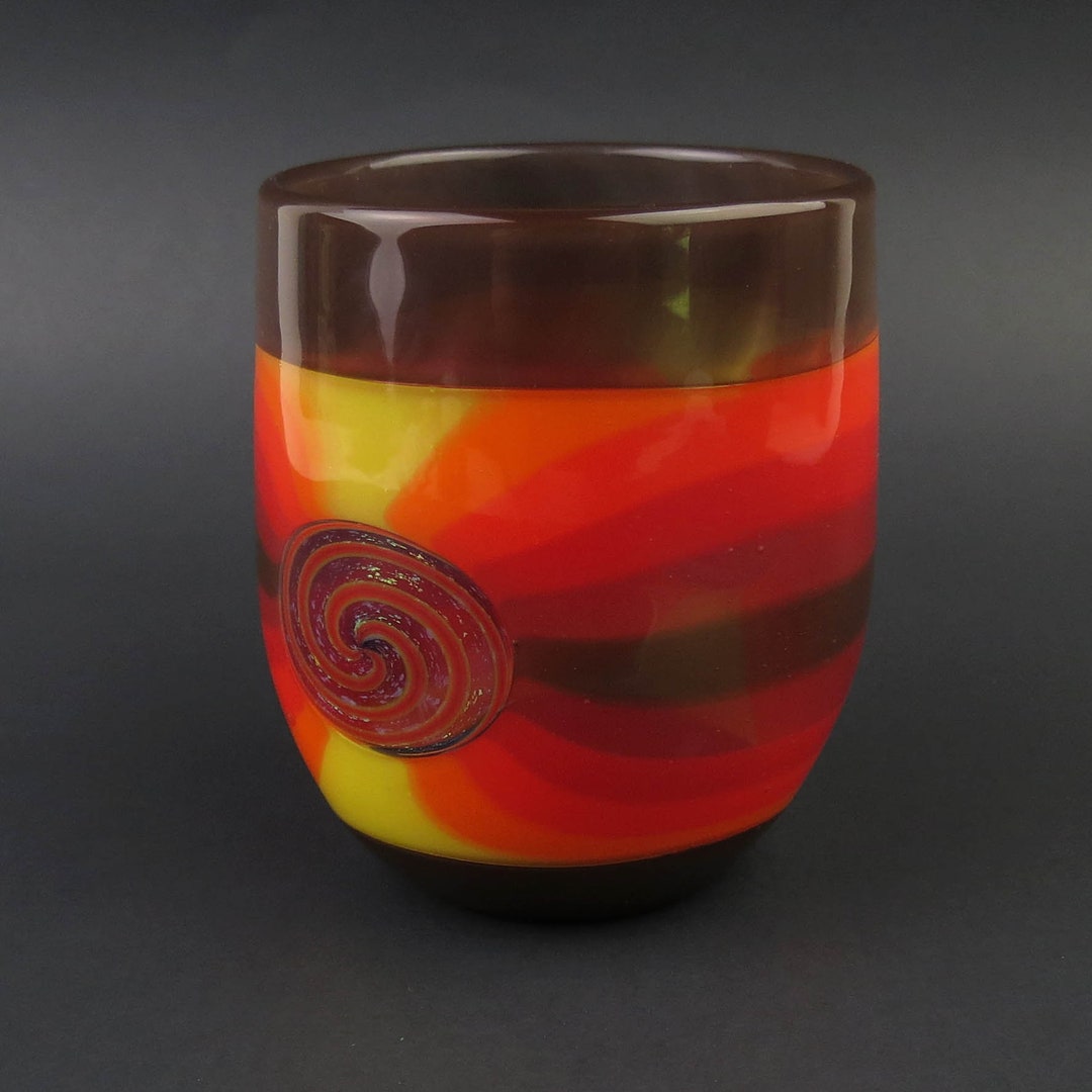Handblown Mini Juice Glass - Brian Messer - Etsy