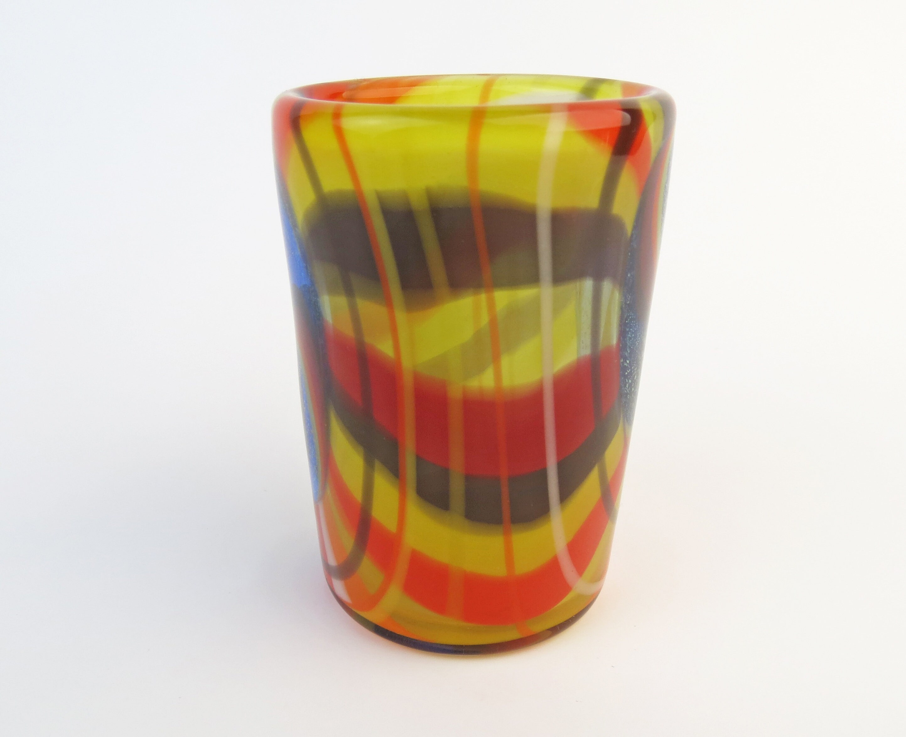 Large Handblown Shot Glass Mini Rocks Glass Brian Messer - Etsy