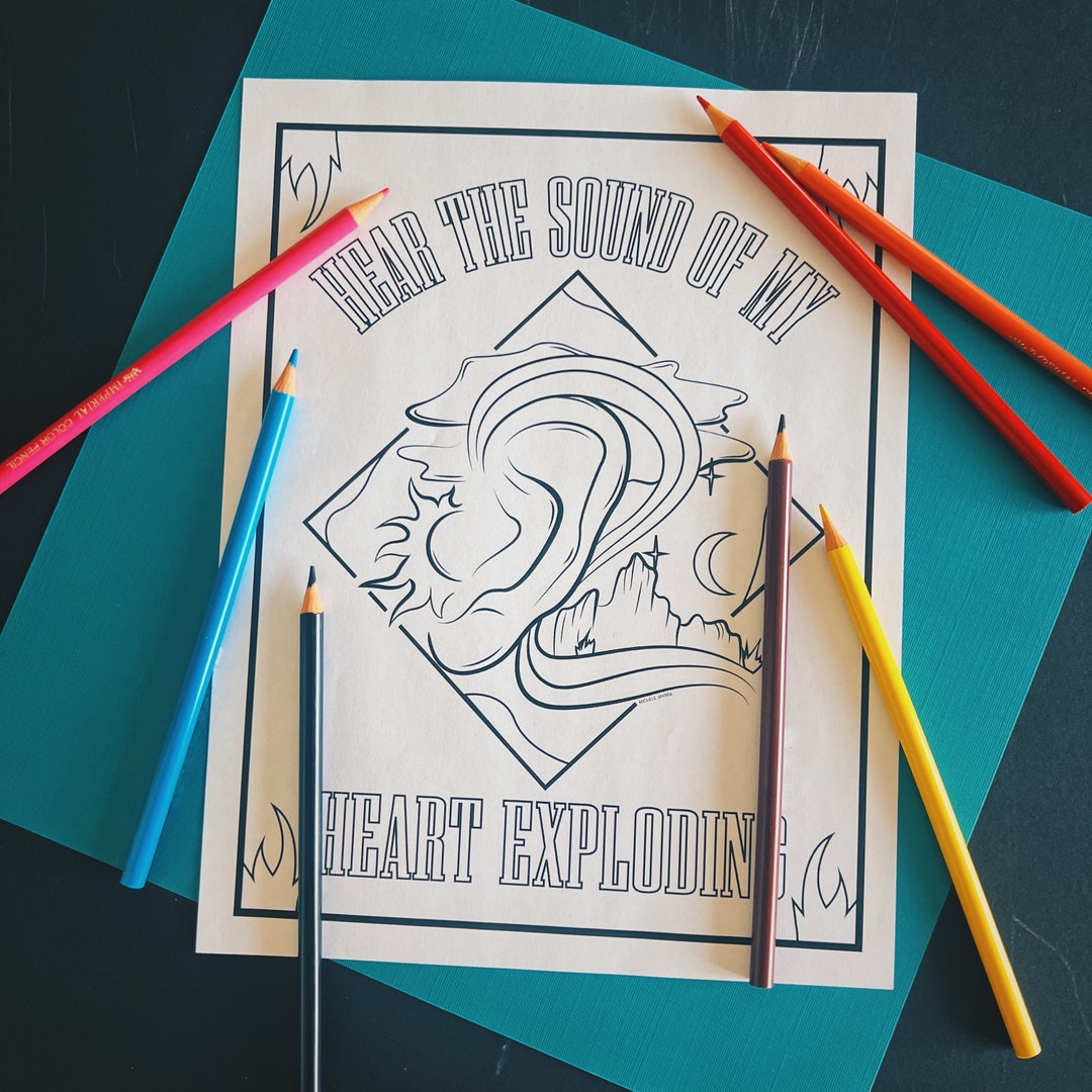 Hear the Sound Coloring Page Printable Download File, Activity ...