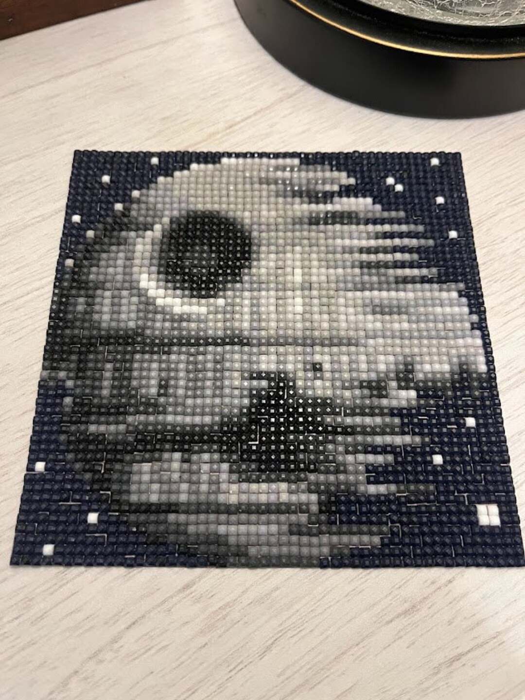 Mini Death Star (completed Diamond Painting - Unframed) - Etsy