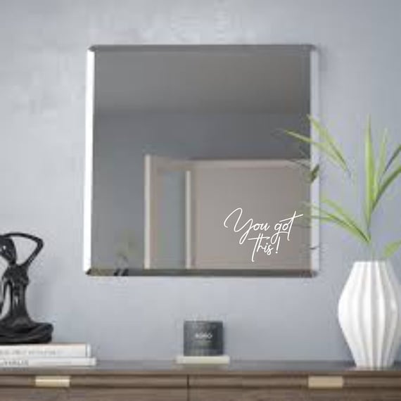 You Got This Wall Decal Mirror Decal Dorm Room Decal Wall - Etsy