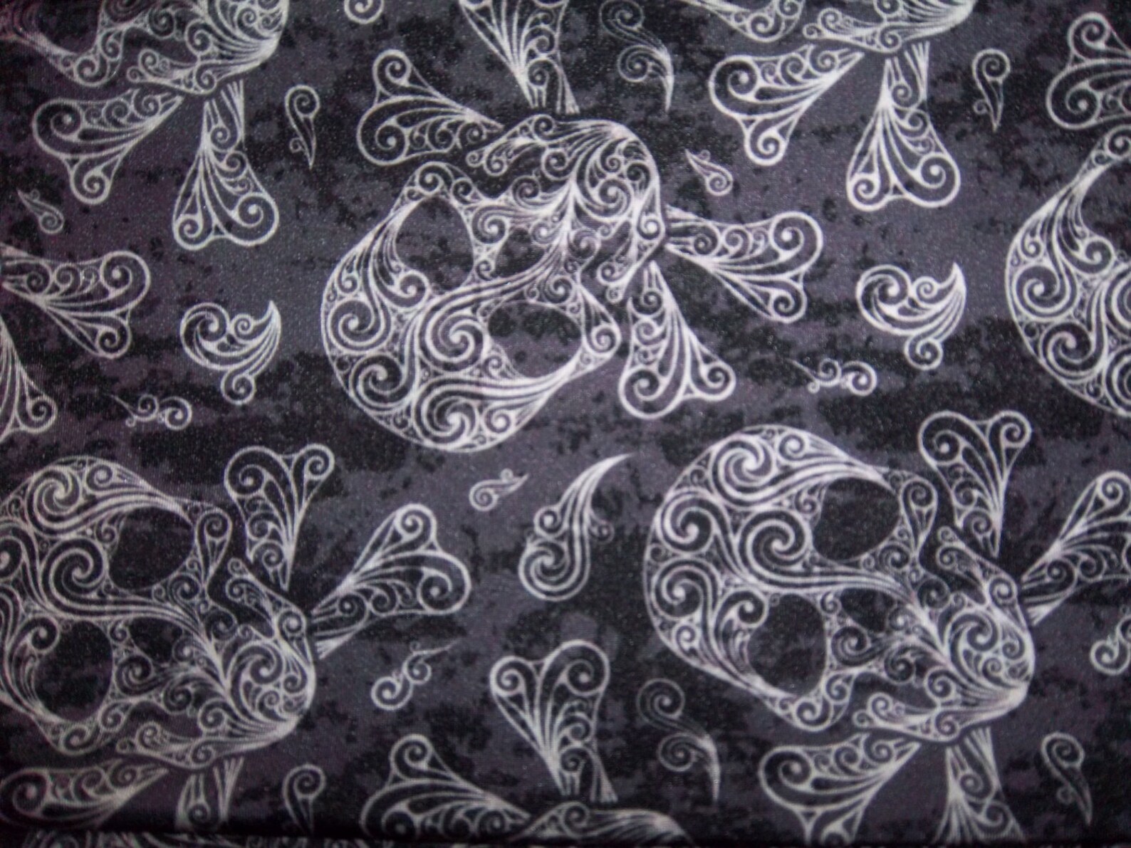 Swirly Skull Printed Leggings Yoga Pants Running Pants - Etsy