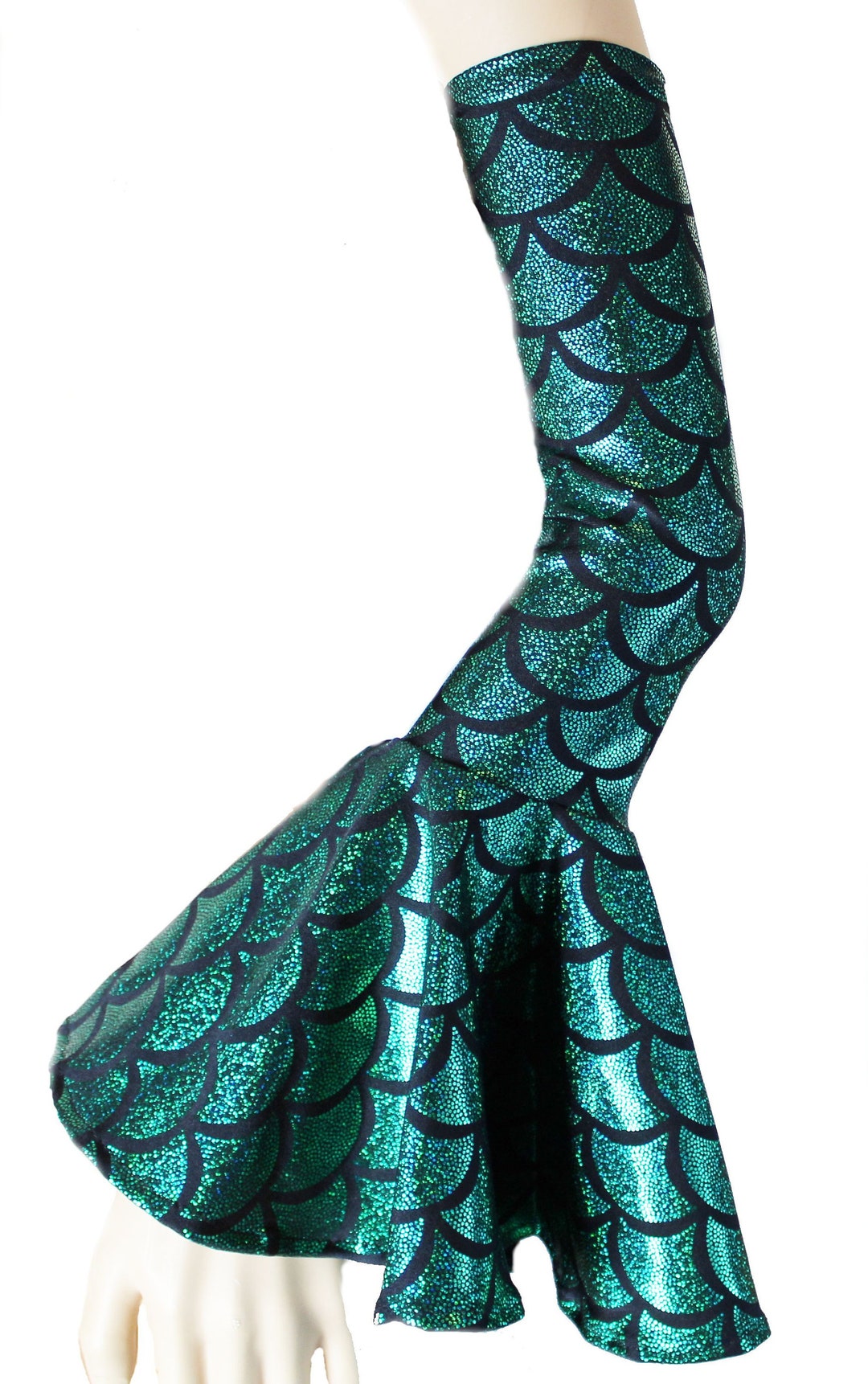 Mermaid Flare Arm Sleeve, Mermaid Bell Sleeves, Halloween Costume ...