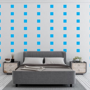 Square Wall Decal, Diamond Shape House Decal, Room Decal, Shape Wall ...
