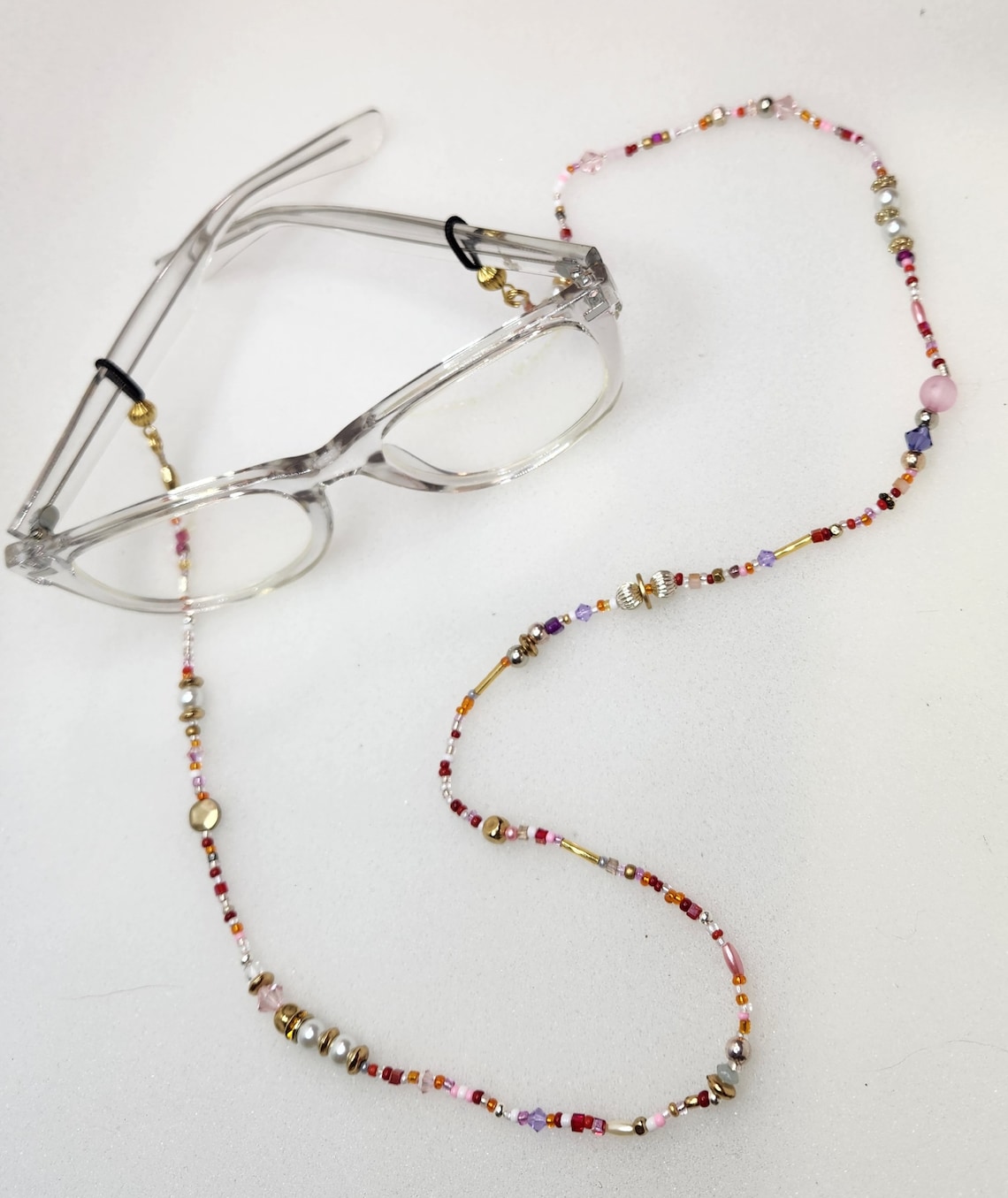 Beaded Eyeglass Chains - Etsy
