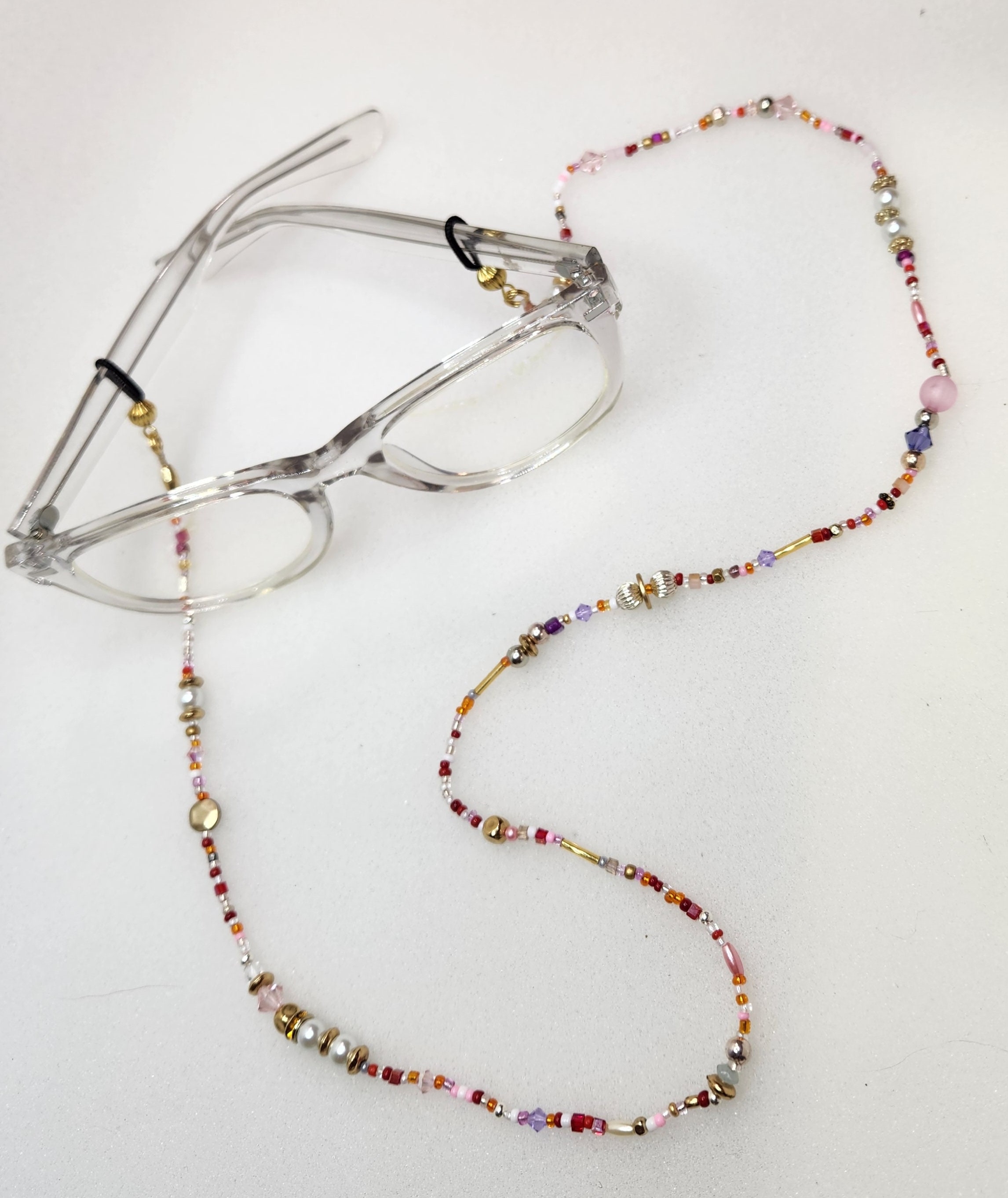 Beaded Eyeglass Chains - Etsy