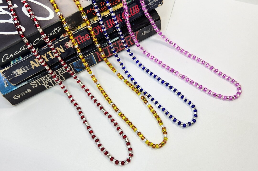 Sparkly Beaded Eyeglass Chains - Etsy
