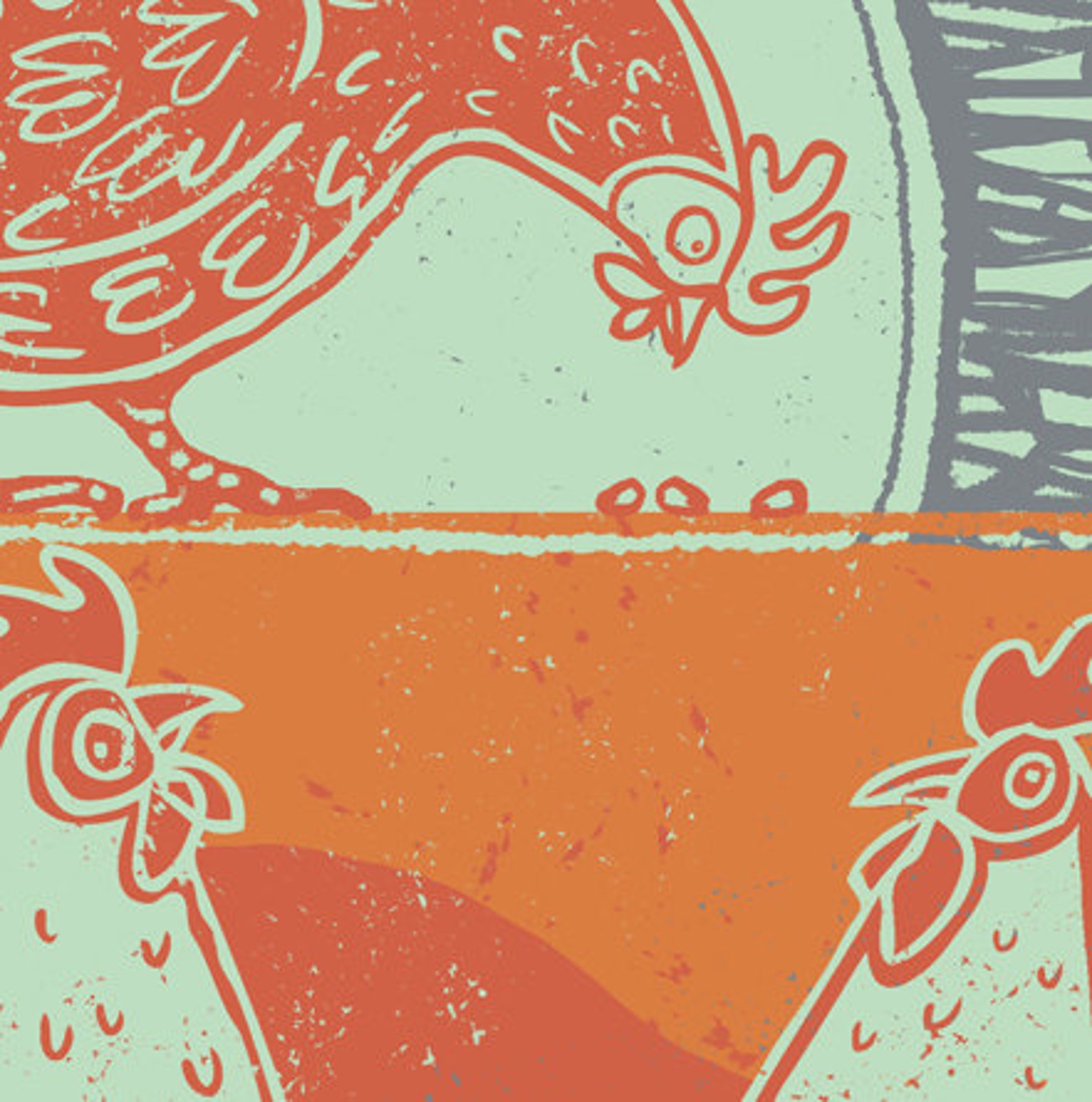 Home is Where the Hens Are XL Poster- Chicken Art - Chicken Poster ...