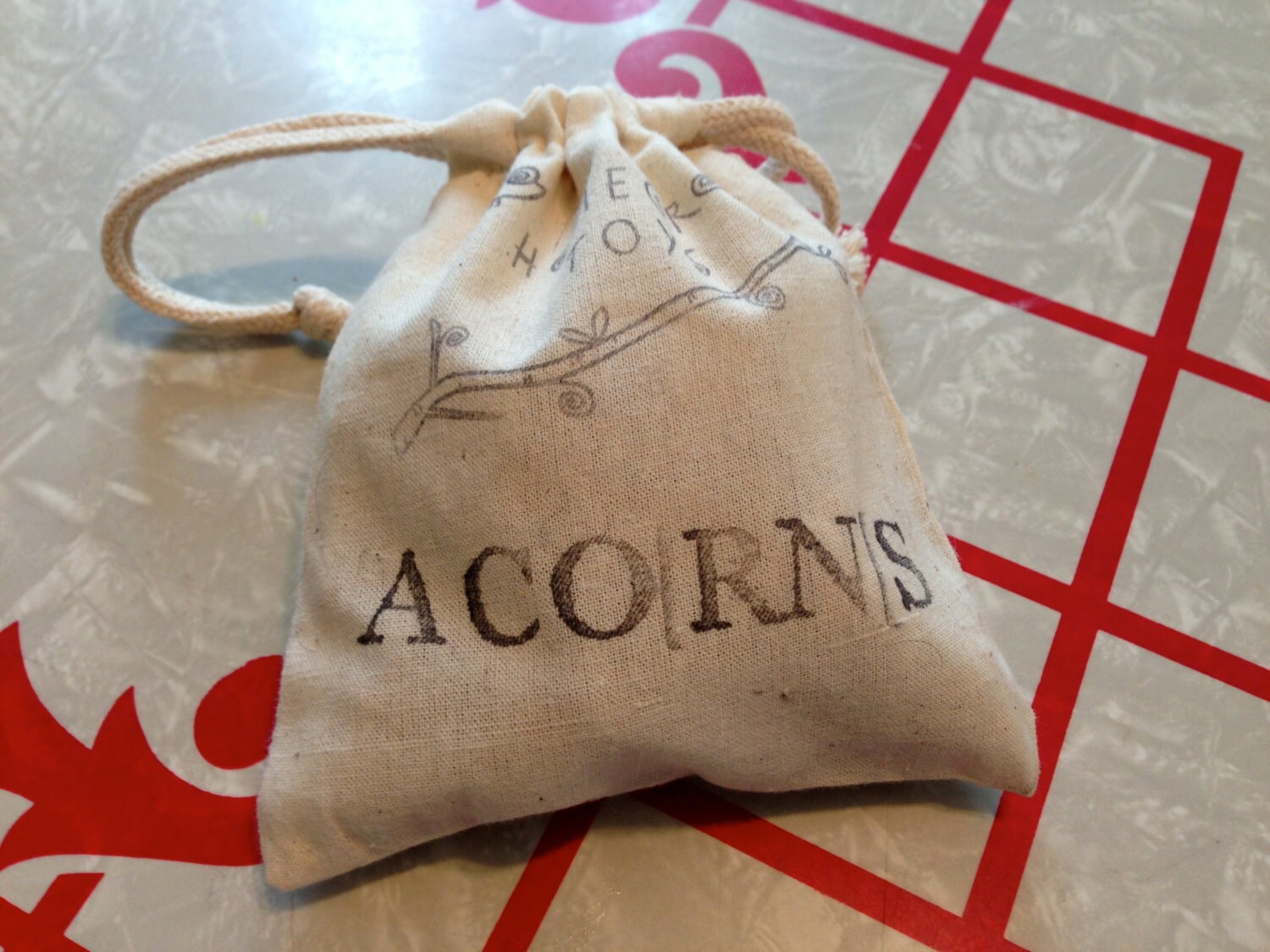 20 Wooden Acorns Unfinished or With Natural Beeswax Finish - Etsy