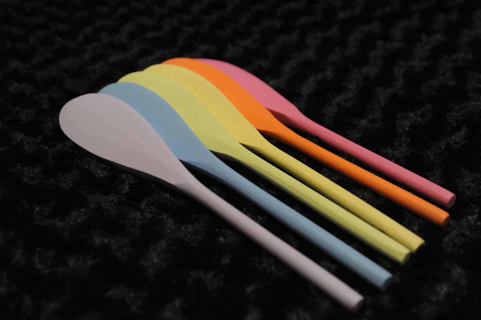 Wooden Pastel Rainbow SPOONS ONLY for Spoon & Egg Balancing - Etsy