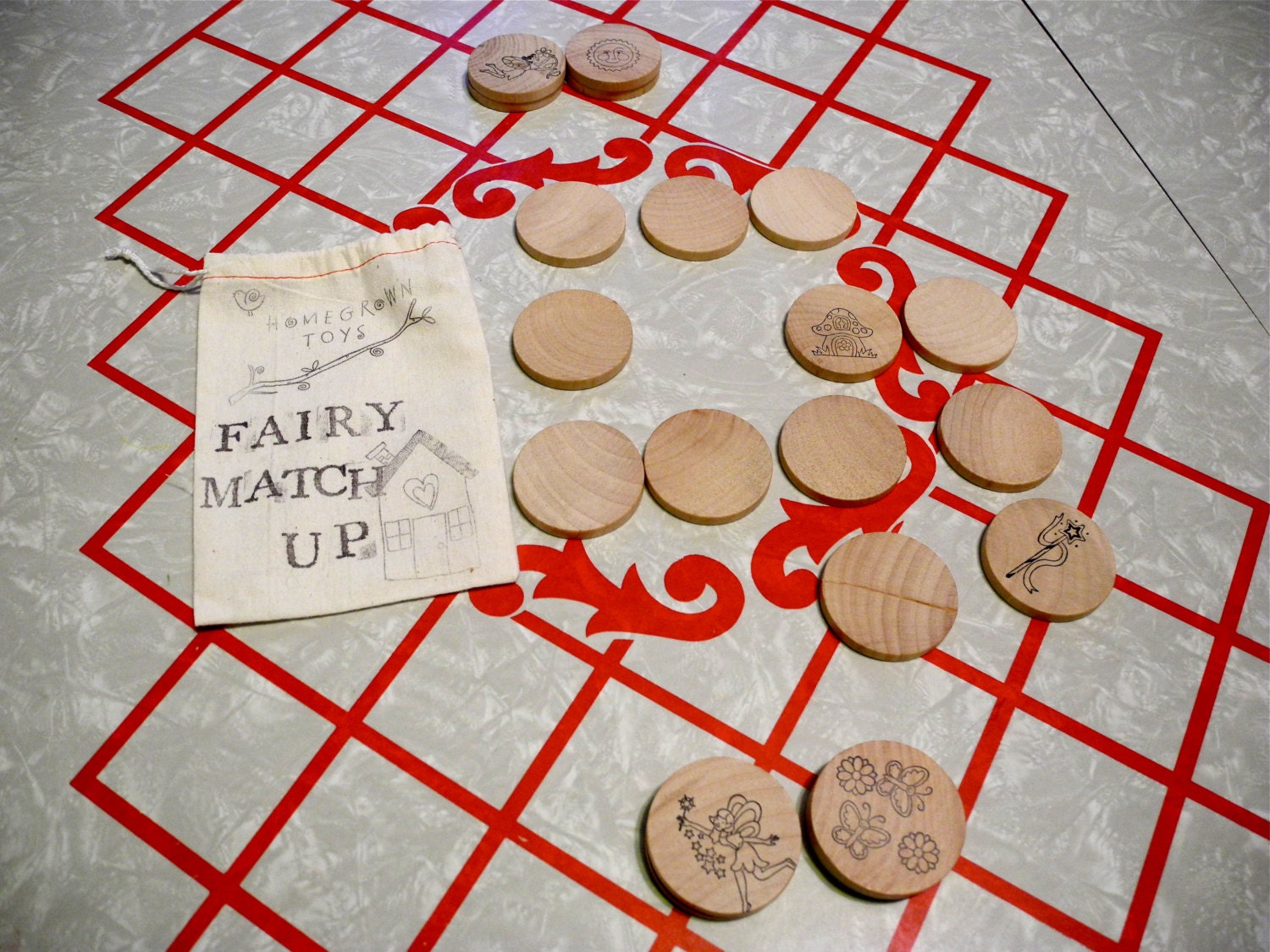 Waldorf and Montessori Inspired Fairy Match Up Wooden - Etsy