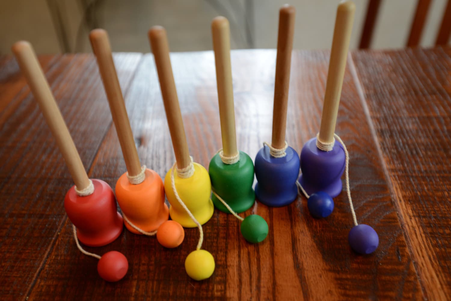 Wooden Rainbow Classic Ball and Cup - A Montessori and Waldorf Inspired ...