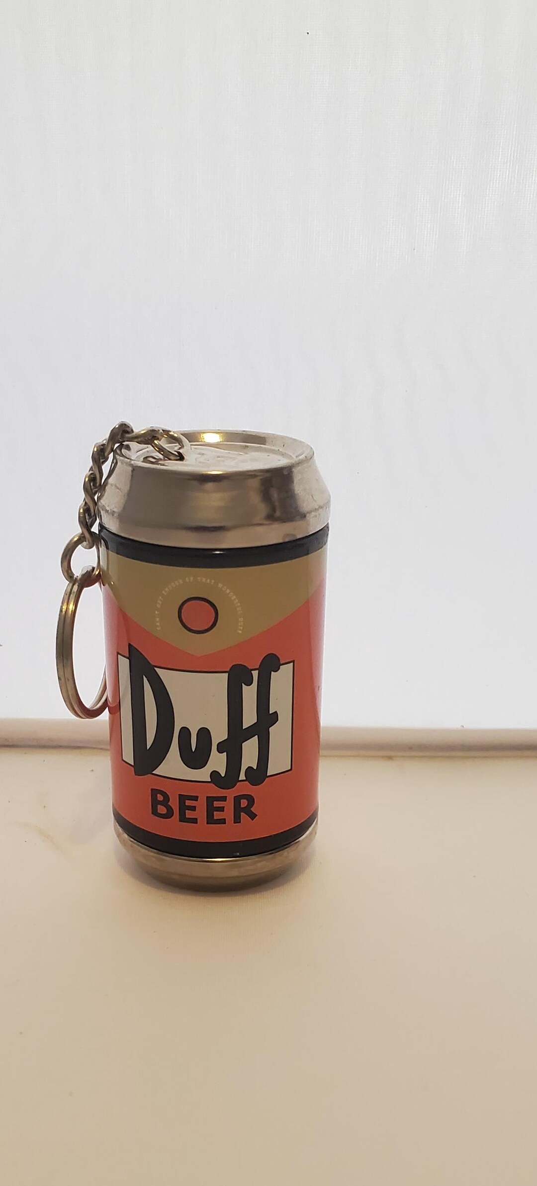 Duff Beer Keychain. From the Simpsons - Etsy