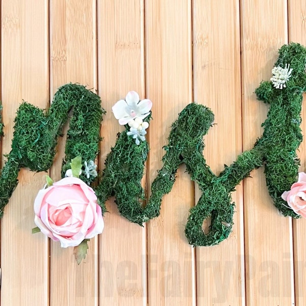Moss Sign - Etsy