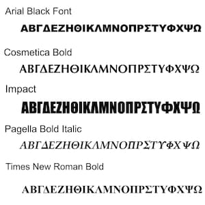 Custom Wood Greek Letters, Choose Your Letters, Choose Design Greek ...