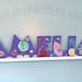 Outer Space Painted Wood Letters Solar System Nursery Room Wall Letters ...